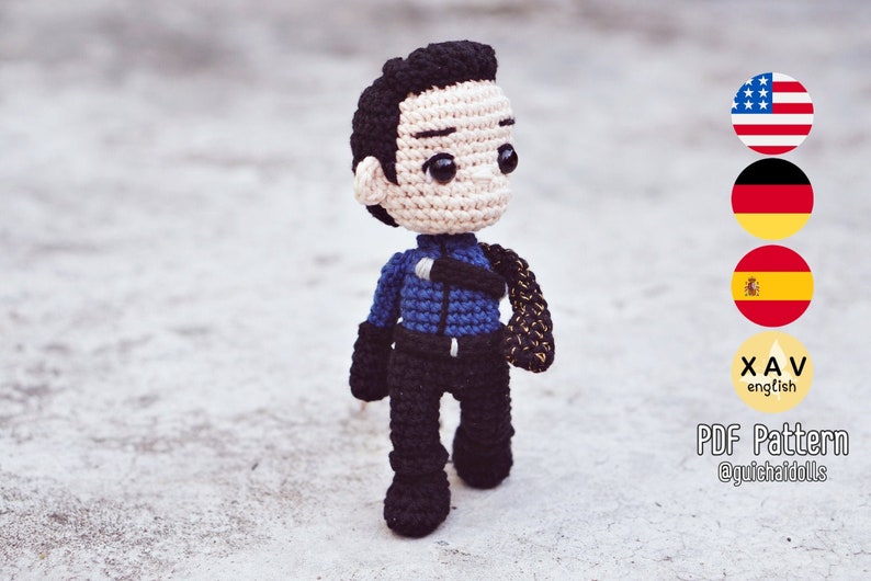 Bucky (Crochet Pattern, Doll, Amigurumi Pattern, Photo Tutorial ...